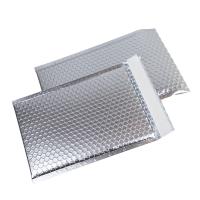 China Custom Silver Customizable Sparkle Offset Printed Shockproof Bubble Bags for sale