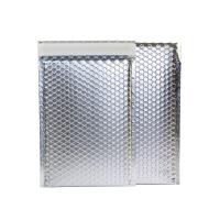 China Custom Silver Customizable Sparkle Offset Printed Shockproof Bubble Bags for sale
