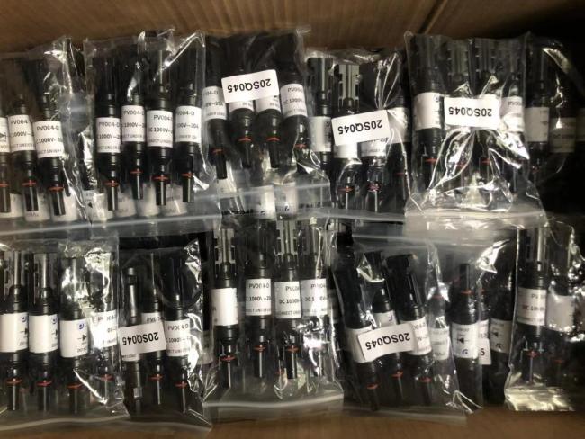 PPO Material Solar Diode Connector with DC Cable