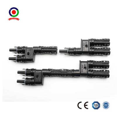 Cina Connettore di ramo di 1 paio T MMF FFM per collegamento parallelo in vendita