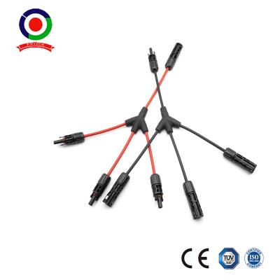 Cina connettori di ramo di 1500V 12AWG Y 1 - 3 per il pannello solare in vendita
