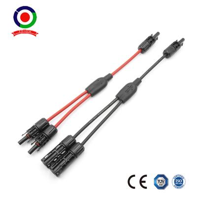 Cina Adattatore di parallelo del pannello solare dei connettori di ramo del PPE PV40Z 1500V Y 2 - 1 in vendita