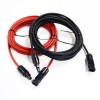 China TPE Insulation Material Solar Panel Power Lead Cable For Energy Efficient Solutions for sale