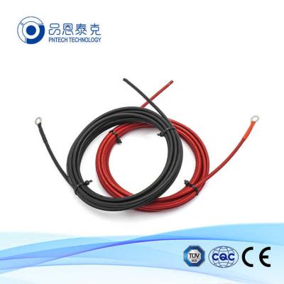 China Tinned Copper Conductor Solar Power Extension Cable 1500V Voltage And 30A Connector Rating for sale