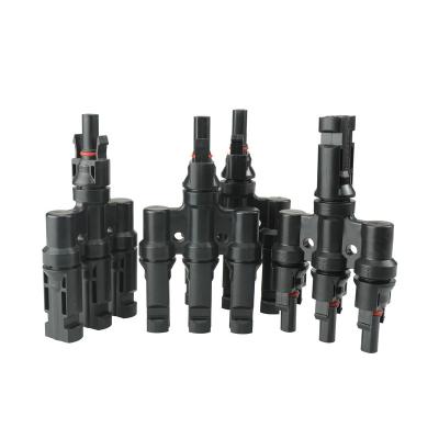 Cina Corrente 30A connettore per rami solari in rame IP67 contatti placcati in stagno in vendita