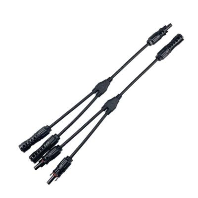 Cina IP67 connettore di rami solari impermeabile con contatti di rame e cavo PPO in vendita