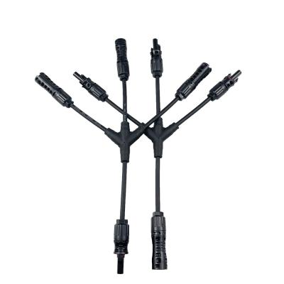 Cina IP67 connettore a rami solari impermeabile con resistenza al contatto inferiore a 0,5 M Ohm in vendita