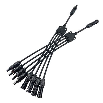 Cina Minore di 0,5 M Ohm Resistenza al contatto Cable per rami solari a connettore fisso in rame in vendita