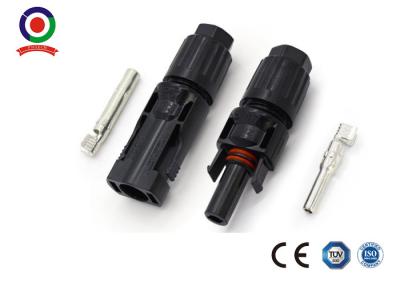 China Double Seal Ring Solar PV Connectors , Plug Socket Connector Wear Resisting for sale