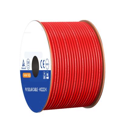 Китай Кабель для солнечной фотоэлектрической системы 1500В из консервированной меди 6 мм2 для систем возобновляемой энергии продается