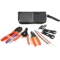 China ISO9001 Solar Tool Kit with MC4 Crimper for 2.5-6.0mm² Cables - Complete Installation Set with Cable Stripper and Cutters for sale