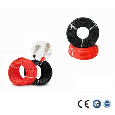 Китай Кабель ПВ двойной изоляции солнечный, холодный устойчивый одобренный кабель ТУВ ДК 4мм солнечный продается