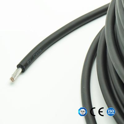 Китай 4мм2 Солнечный фотоэлектрический кабель XLPE Изолированная консервированная медь 100м рулон продается