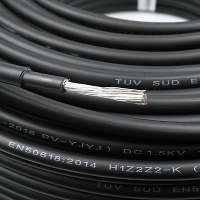 Китай Кабель 4mm2 12AWG панели солнечных батарей влаги УЛЬТРАФИОЛЕТОВЫЙ коррозионностойкий продается