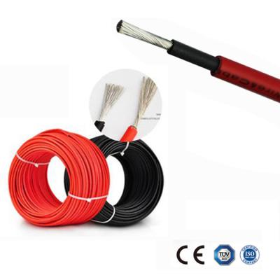 China High Voltage Solar Panel Cable 6mm Durable Good Fire - Resistant Performance for sale
