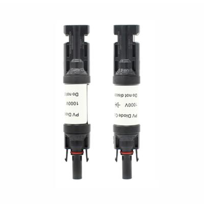 il connettore solare fotovoltaico del diodo 20A CC 1000V pp del maschio e femminile insacca l'imballaggio