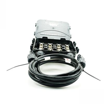 中国 TUV 1000VDC太陽系のための太陽モジュールのジャンクション・ボックスIP67のよいWeldability 販売のため