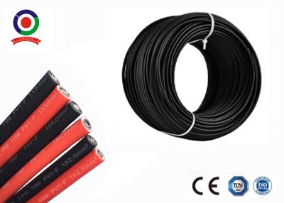 China Cabo solar habilitado do núcleo PV1-F 6mm2 picovolt da C.C. do CE do TUV único para o painel solar à venda