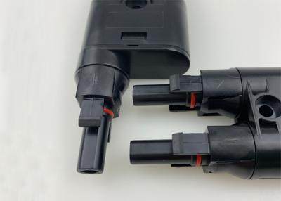 China Parallel 1000VDC Solar Branch Connector PPO Material Test Voltage 6KV PPO Material for sale