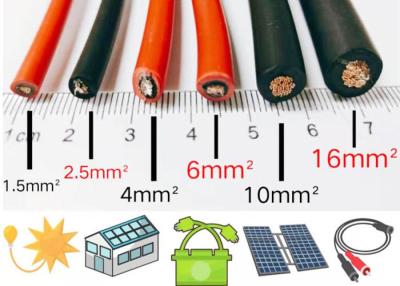 Pv Comité gelijkstroom Zonnekabel Dubbele Isolatie met Vastgelopen Ingeblikte Koperen geleider