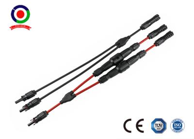 China Conector de rama de DC 1500V IP67 30A Y de la soldadura de presión en venta
