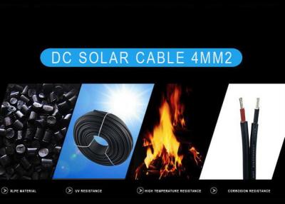 Cina Cavo solare libero dell'isolamento 4mm2 PV dell'alogeno XLPE di TUV in vendita