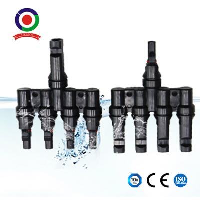 China CE Solar Branch 1 To 4 Y Connector Kit Parallel Connection Between Solar Panels for sale