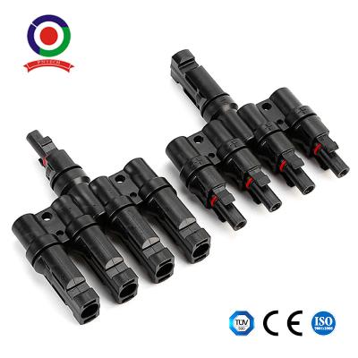 Chine Le ce IP67 a certifié câbler des connecteurs de parallèle de panneau solaire 1 paire à vendre