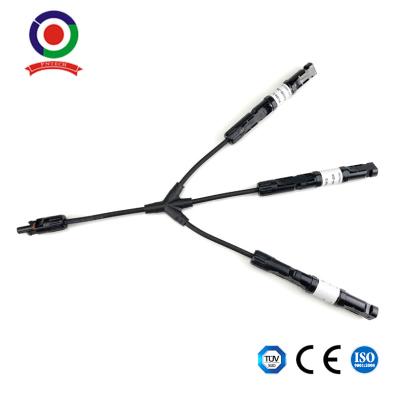 Chine Connecteur imperméable de MC4 IP67 Y pour la connexion parallèle solaire à vendre