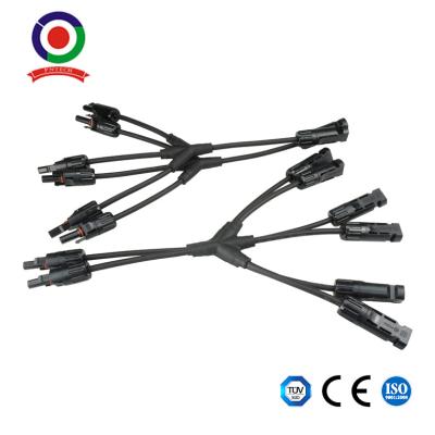 Cina Connettore impermeabile di MC4 IP67 Y per collegamento parallelo solare in vendita