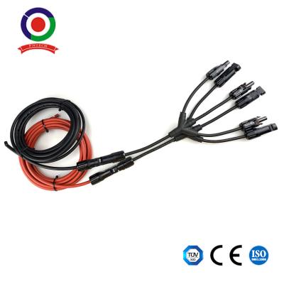 Cina Connettori MFFF MMMF di parallelo del pannello solare del ramo di Y di IP67 3 - 1 in vendita