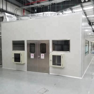 Hard wall dust free clean room