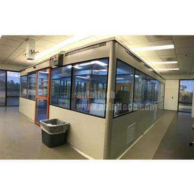 China ISO 14644-1 standard iso7 Clean room Mobile phone Modular Dust Free clean room for sale