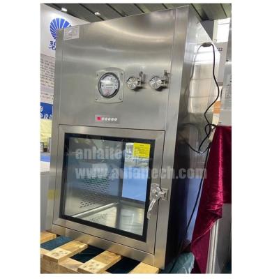 China ISO CE Certified Class 100 Dynamic Pass Box Cleanroom Pass Through 600x600x600mm for sale