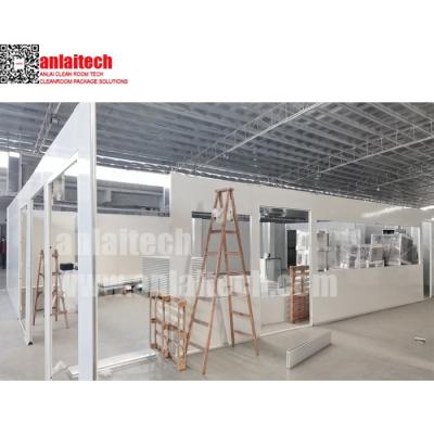China Modular Clean Room 10x20 Meter ISO Class 8 for Industrial Use for sale