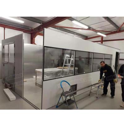 China UK Clean Room PCR Lab Modular Panel System 50mm Thickness ISO Class 7 for sale