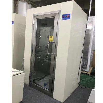 China Custom Interlocking System Air Shower Pass Thru 1200mm Width 1800mm Height for sale