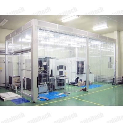 China ISO Class 6 Soft Wall Clean Room Tent Modular Portable Cleanroom 10K for sale