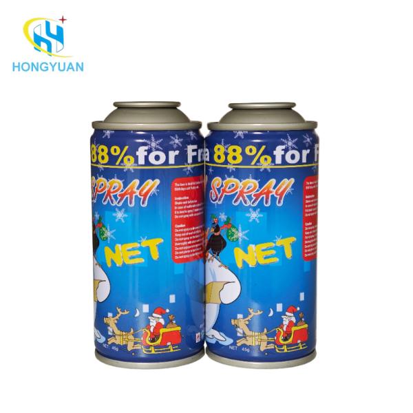 Quality Christmas Snow Spray Can 250ml High Seal Tin CMYK Printable for Branding for sale