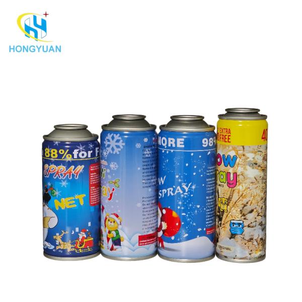 Quality OEM Fake Snow Aerosol Can for Carnival Graduation New Year Celebrations for sale