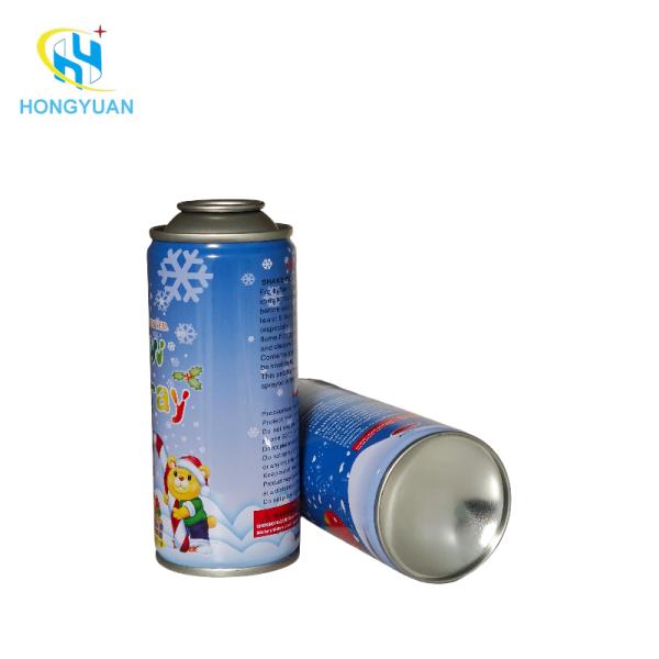 Quality False Snow Empty Aerosol Spray Can For Winter Holiday Party Safety for sale