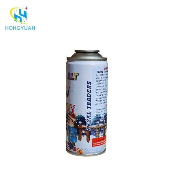 Quality Customizable Empty Flake Snow Spray Can For Holiday Party Supplies for sale