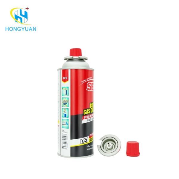 Quality Safe Empty Butane Camping Gas Canister Explosion Proof For Outdoor Ignition for sale