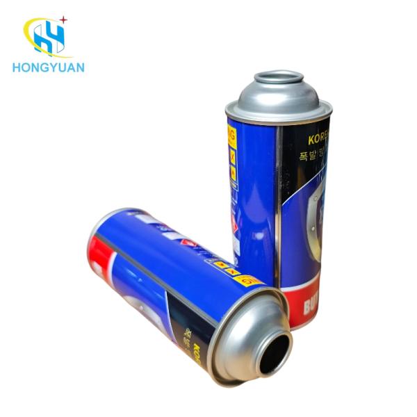 Quality Tinplate Butane Fuel Gas Canisters 250ml Anti Corrosion Small Appliance Fuel for sale