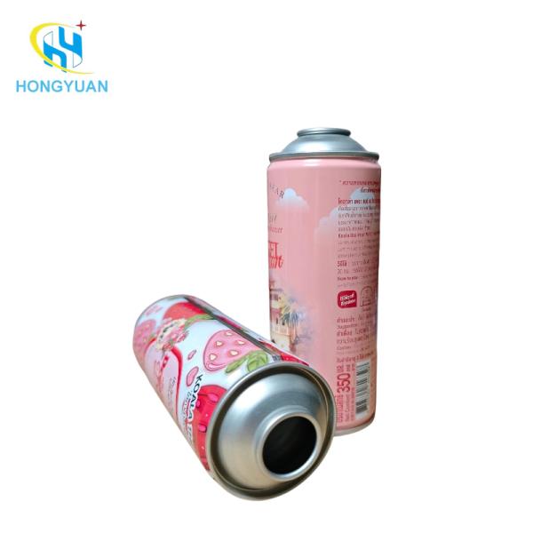 Quality Empty Tinplate Aerosol Can Air Freshener Spray Can Custom Size Color for sale