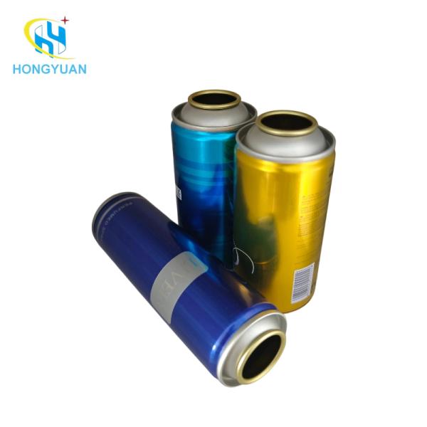 Quality Corrosion Resistant Body Spray Can Empty Tinplate Can Logo Printable for sale