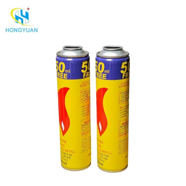 Quality Camping Picnic Alloy Butane Gas Can Pressure Resistant For Torch Fuel for sale