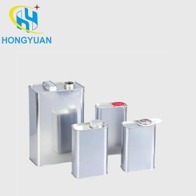 China Metal Tin Cans Manufacturer | Custom Square Tin Containers for Chemicals for sale