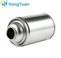 China Empty Aerosol Tin Can with High Cone Shape and Durable Tinplate Material Featuring Customizable Offset Printing for sale
