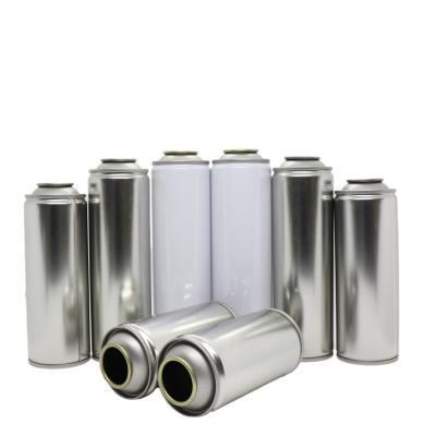 China Empty Aerosol Tin Can - Robust Design Easy Grip Shape Custom Printing Branding Compatible for sale